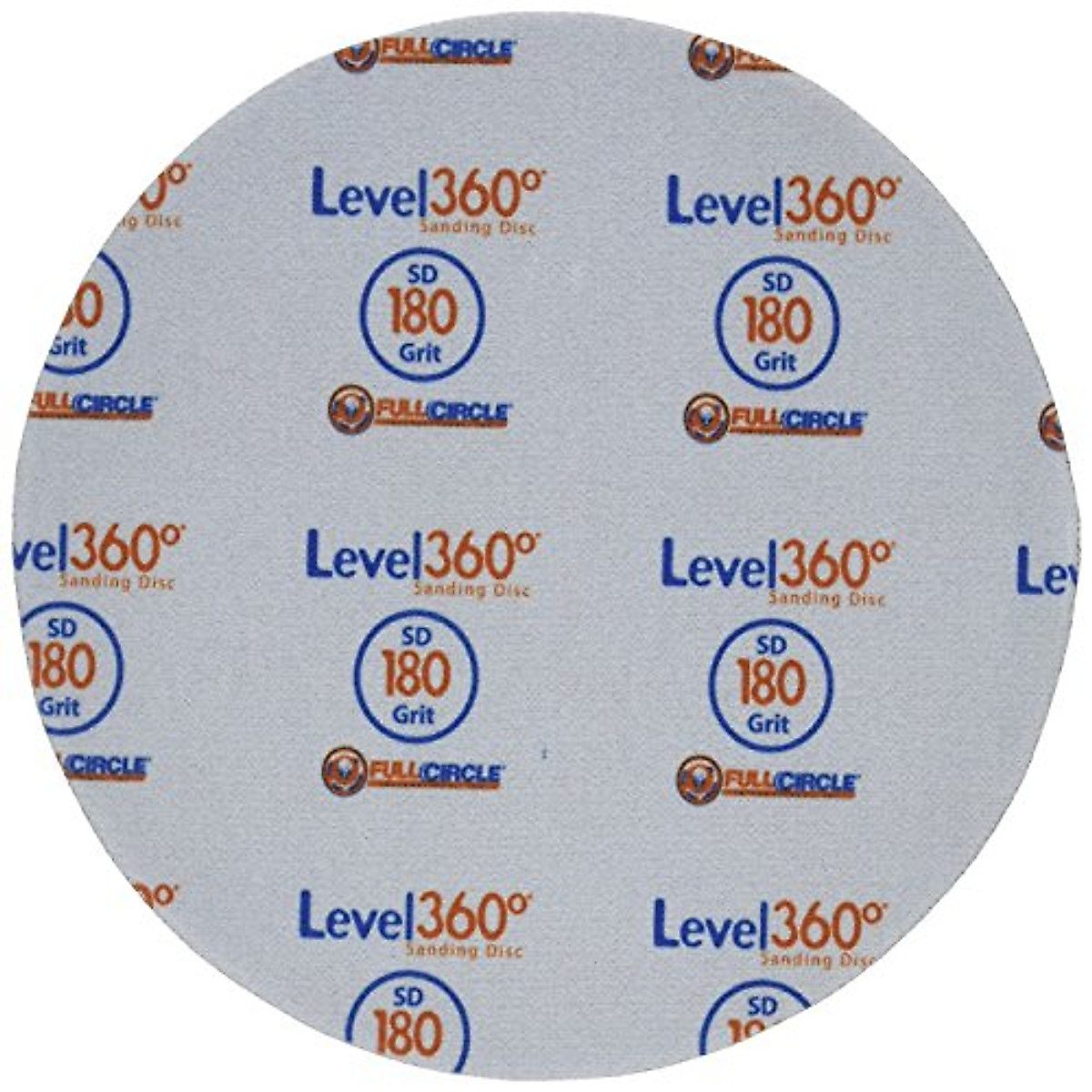 Full Circle International Inc. SD180-5 8-3/4- Level360 Sanding Disc 180 Grit for use with Radius360 sanding Tool or Drywall Power Sanding Tools