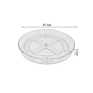 Sedmoon Lazy Susan Cabinet Organizer 2 Pack (12''&9''), Rotating Spice Rack Kitchen Storage Cosmetic Makeup Organizers for Pantry, Countertop, Fridge, Vanity, Bathroom