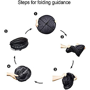 POURIN 2ft 8 Layer Herb Drying Rack Mesh Hanging Drying Nets W/Green Zipper Garden Herb Dryer Racksf for Plant