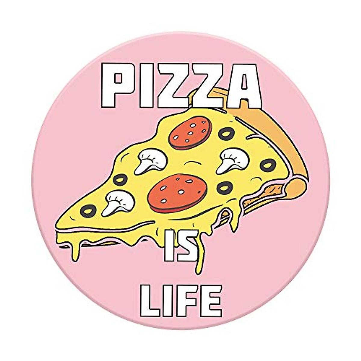 PopSockets: Collapsible Grip & Stand for Phones and Tablets - Pizza Is Life