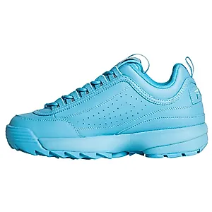 Fila Women's Disruptor II Premium Sneaker, Sky Blue/Sky Blue/Sky Blue, 8.5 M