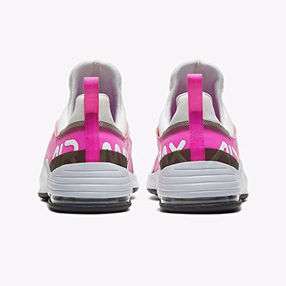 Nike Women's Air Max Bella Tr 3 Sneaker, White/Black-fire Pink-pure Platinum, 5