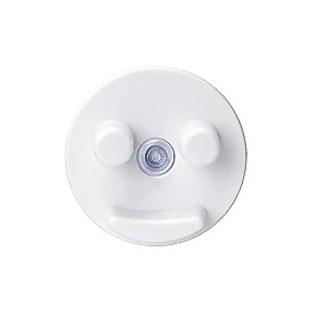Sponge Holder/Caddy for Scrub Smiley Face Sponge, with Suction Cup for Bathroom and Kitchen Sink Organization