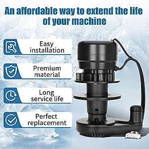2008929 Ice Machine Water Pump, Replace 8251129, 2007679 Compatible With Manitowoc Ice Machine Water Pump, 115 Volt 2008929 Ice Machine Water Pump With a 4-Inch Diameter Washer, 2-Year Warranty