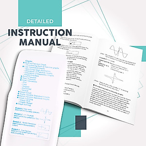 Scientific Calculator with Graphic Functions - Multiple Modes with Intuitive Interface - Perfect for Students of Beginner and Advanced Courses, High School or College