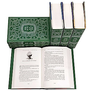 Juniper Books Harry Potter Boxed Set: Slytherin Edition | 7-Volume Hardcover Book Set with Custom Designed Dust Jackets | Author J.K. Rowling | Includes all 7 Harry Potter Series Books