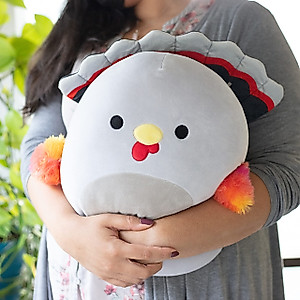 Squishmallows 12" Petina The Turkey - Thanksgiving Official Kellytoy - Cute and Soft Plush Stuffed Animal Toy - Great Gift for Kids