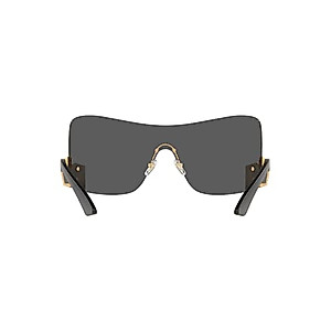 Versace Woman Sunglasses Grey Frame, Dark Grey Lenses, 0MM