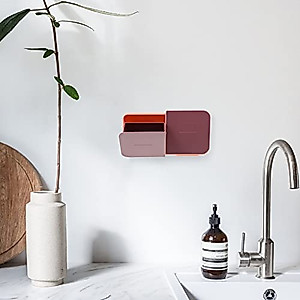 STAHAD Box for Swab Case Makeup Household Mount Pad Bathroom Storage Cosmetic Wall- Dispenser Up Mounted Canister Cosmetics Wall-mounted Remover Ball Qtip Swabs Bedroom Pads