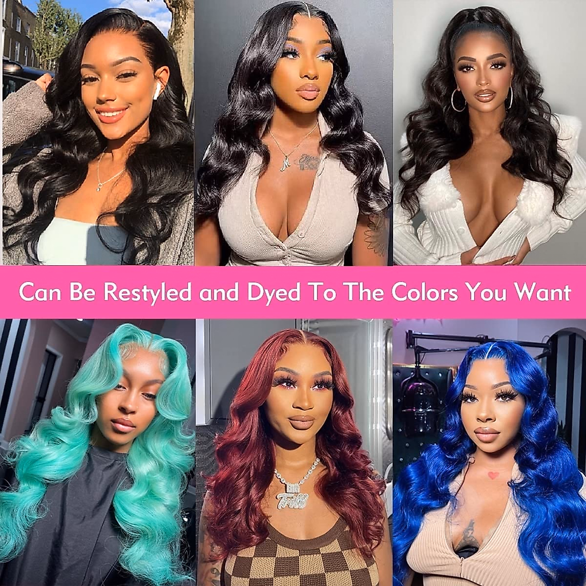 MAKATI 26Inch Body Wave Lace Front Wigs Human Hair 13X4 Lace Front Wigs Human Hair Pre Plucked With Baby Hair 180% Density Glueless Transparent HD Lace Frontal Wigs Human Hair Wigs For Black Women