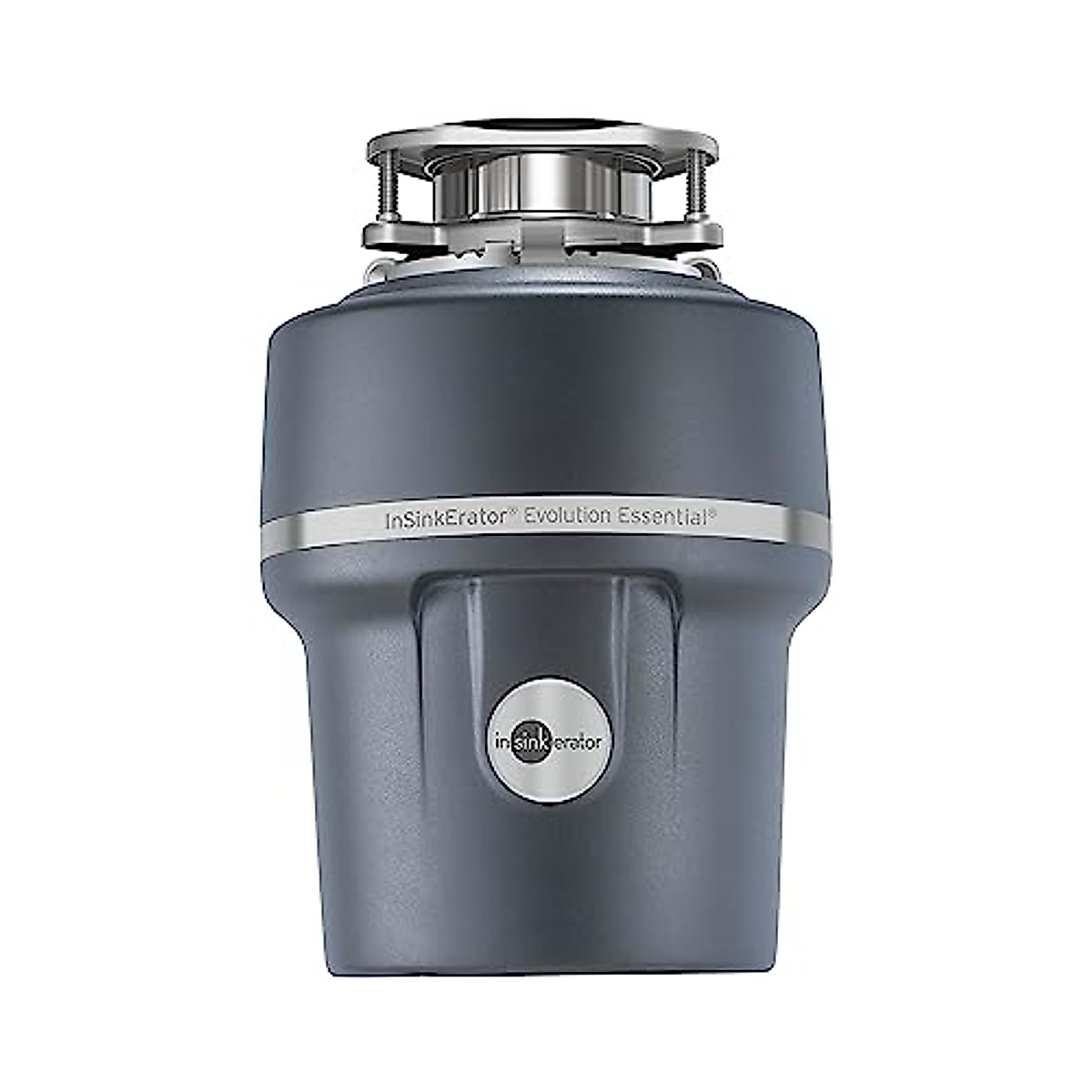InSinkErator Garbage Disposal with Power Cord & Air Switch, Evolution Essential XTR, Quiet Series, 3/4 HP Continuous Feed, Gray