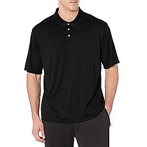 Hanes Sport Men's Cool DRI Men's Performance Polo,Black,X-Large