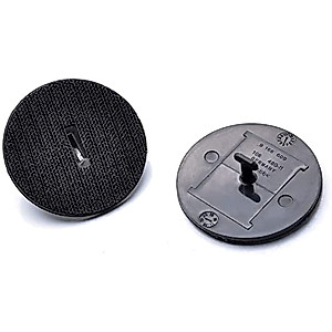 OTUAYAUTO 4PCS Floor Mat Fastener - Replacement for BMW Carmats Fixation Clips with T-Hook Anchor for Velour Carpet