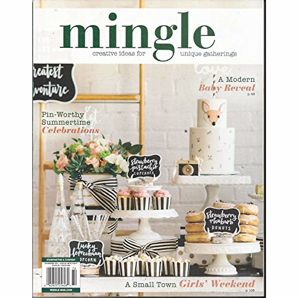 MINGLE, CREATIVE IDEAS FOR UNIQUE GATHERINGS JULY/AUGUST/SEPTEMBER, 2017