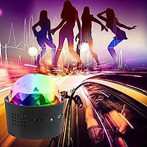 Mini Disco Light - Portable Sound-Activated LED Party & Car Light