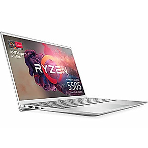 Dell Inspiron 5505 Laptop AMD Ryzen(TM) 7 4700U 8GB DDR4 256GB M.2 PCIe NVMe Solid State Drive 15.6-inch FHD (1920 x 1080) Anti-Glare LED Backlight Non-Touch Narrow Border WVA Display