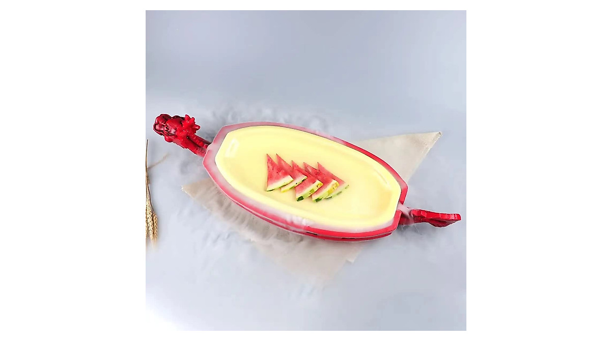 HONHPD Dragon Boat Sushi Plate – Perfect for Catering