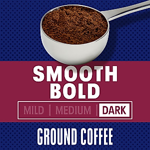 Maxwell House Smooth Bold Roast Ground Coffee (26.7 oz Canister)