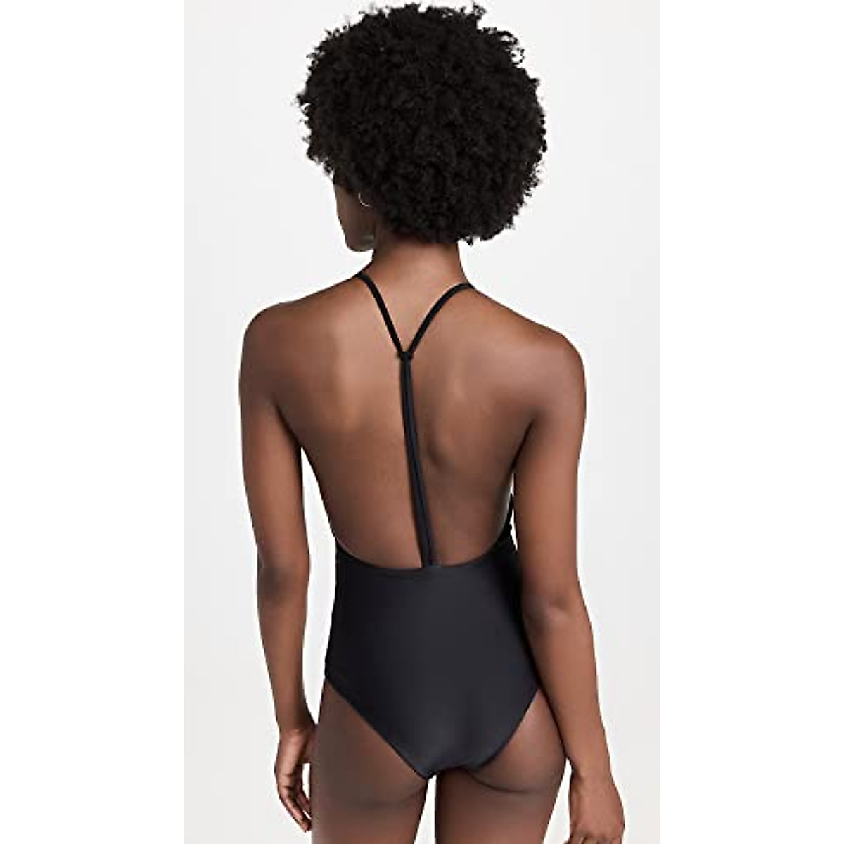 JADE Swim Women's All in One Piece, Black, M