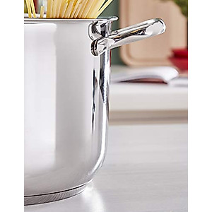 Lagostina Sfiziosa Saucepan Set, Stainless Steel, 13-Piece