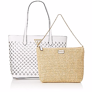 GUESS Aqua Tote White One Size