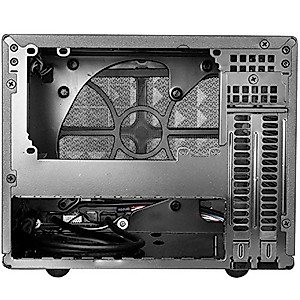 SilverStone Technology Ultra Compact Mini-ITX Computer Case with Mesh Front Panel Black (SST-SG13B-USA)