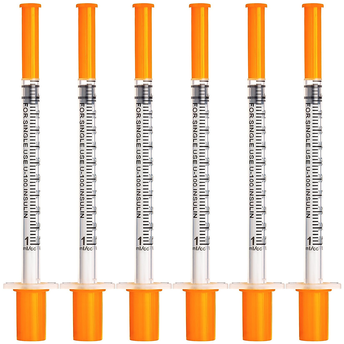 SHAOTONG 1ml 30 Gauge 1cc 1/2 Inch 13 mm for Labs Industrial Disposable Dispensing Supplies, 100 Pack