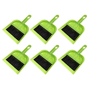 Healifty 12 Sets Dustpan Hand Broom and Shovel Small Broom Dustpan Set and Broom Dustpan Set and Brush Set