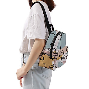 LOOMILOO Mini Backpack, Small Backpack for Women Waterproof Shoulder Bag for Young Girls Kids Backpack Model 31