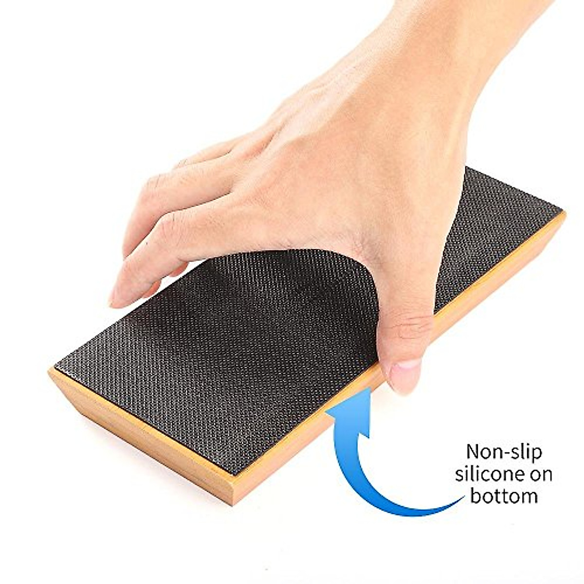 Angerstone Premium Knife Sharpening Stone–1000/6000 Grit Whetstone, Professional whetstone Sharpener stone with Slip-Resistant Silicone Base|Best wet stone|Nonslip Bamboo Base & Angle Guide