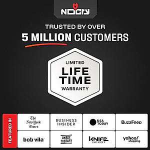 NoCry Professional Gel Knee Pads for Work — Heavy Duty Anti-Slip Cap, Extra Dual-Layer Foam and Cushion, Reinforced Adjustable Non-Slip Straps, Built-in Hangand Pull Loops, Fits Men Women, Black