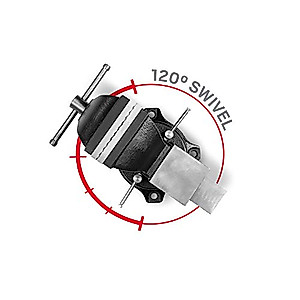 TEKTON 4 Inch Swivel Bench Vise | 54004