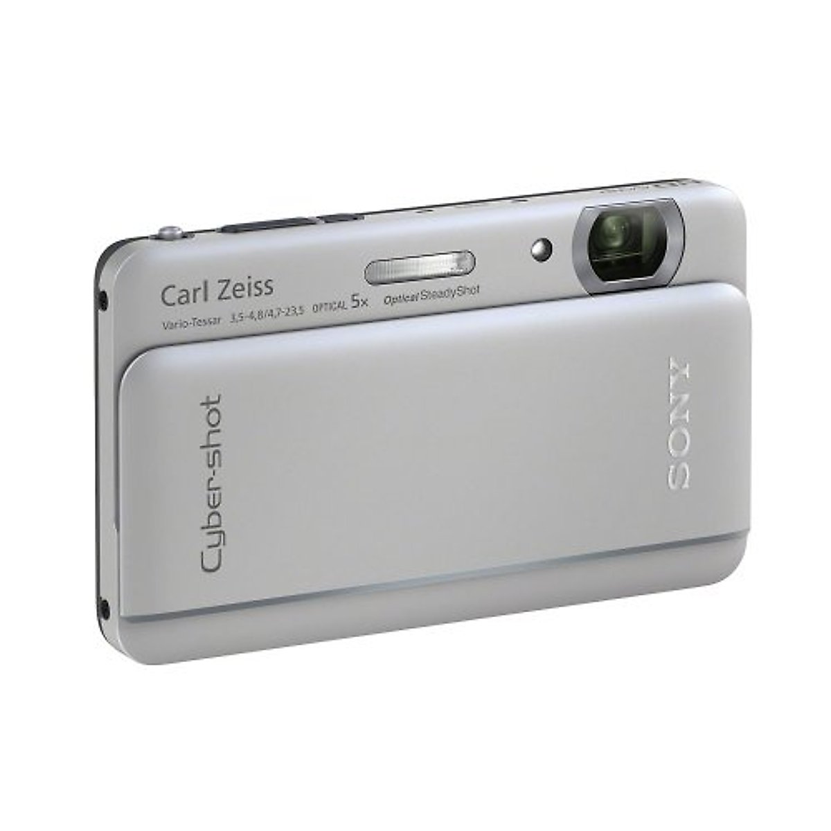 Sony Cyber-shot DSC-TX66 18.2 MP Exmor R CMOS Digital Camera with 5x Optical Zoom and 3.3-inch OLED (Silver) (2012 Model)