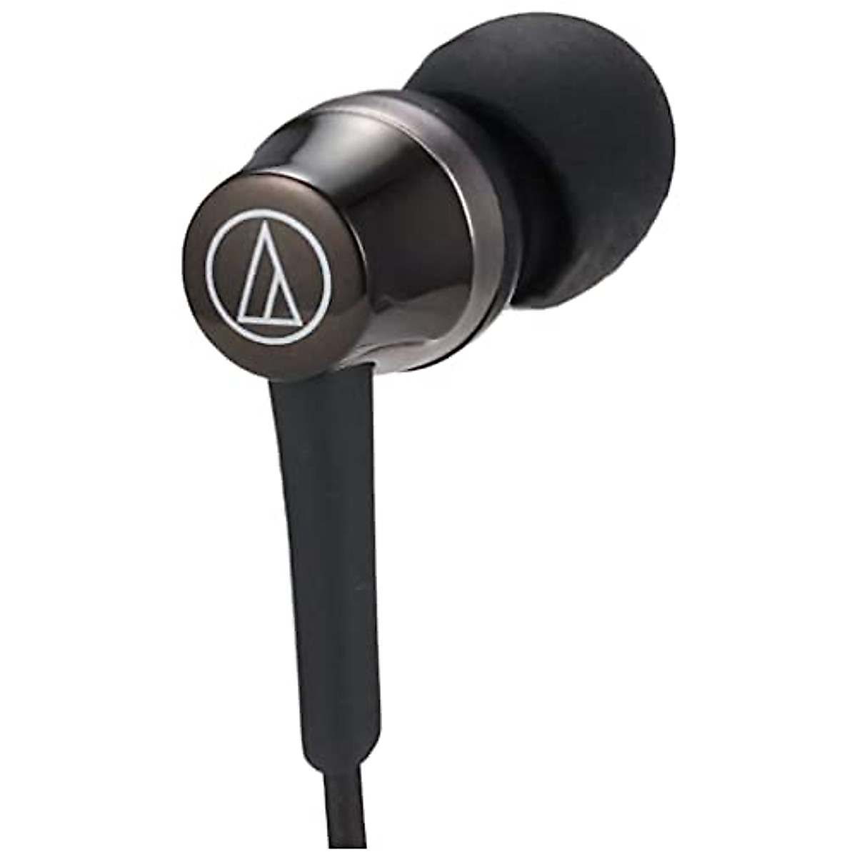 Audio-Technica ATH-CKR30iSBK SonicFuel In-Ear Headphones with In-Line Mic & Control, Black