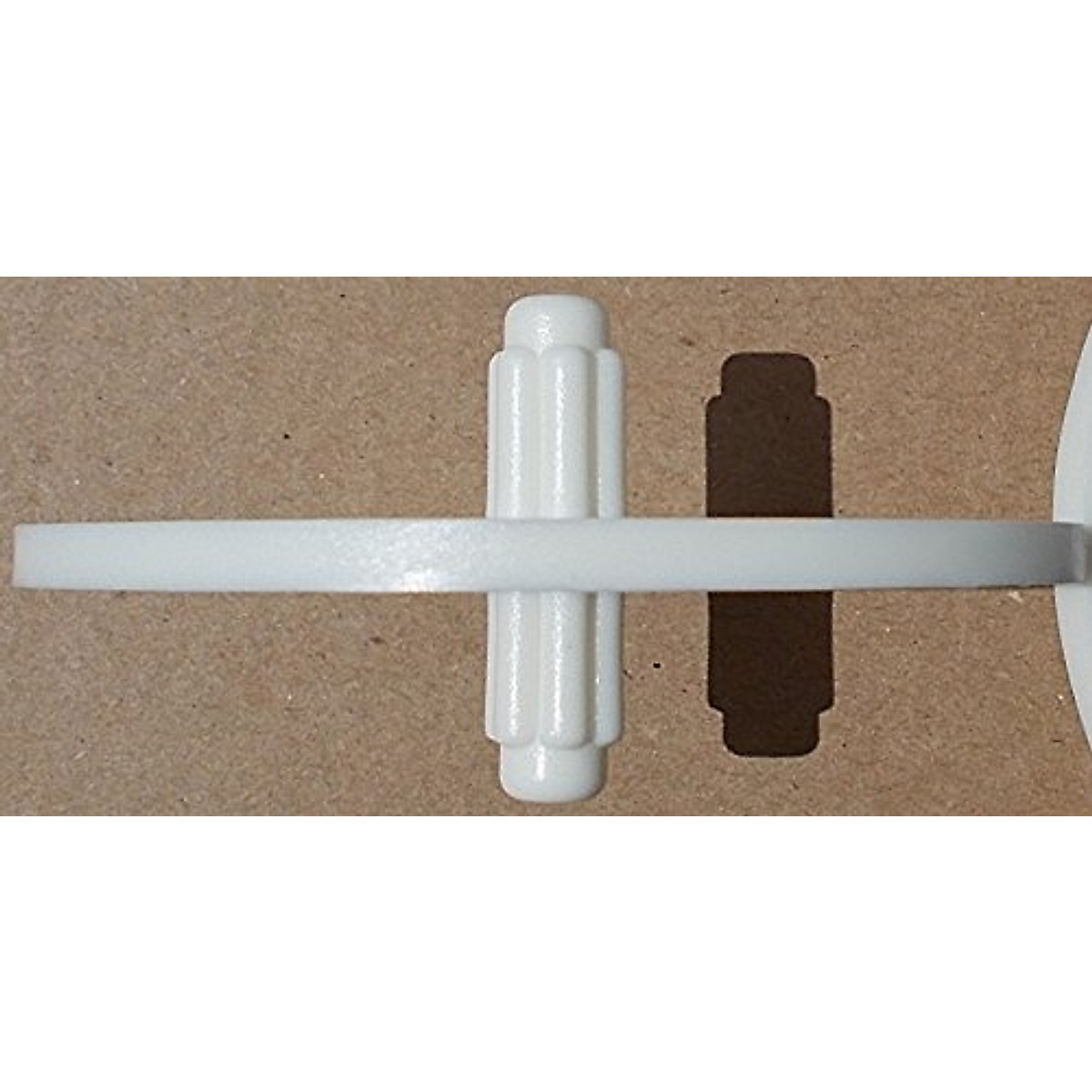 Garbage Disposal and Sink Strainer Guard - White Plastic - Manufactured in USA