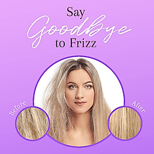 Lisap Ultimate Straight Fluid, Frizz-Smoothening Spray with Heat Protection for All Hair Types