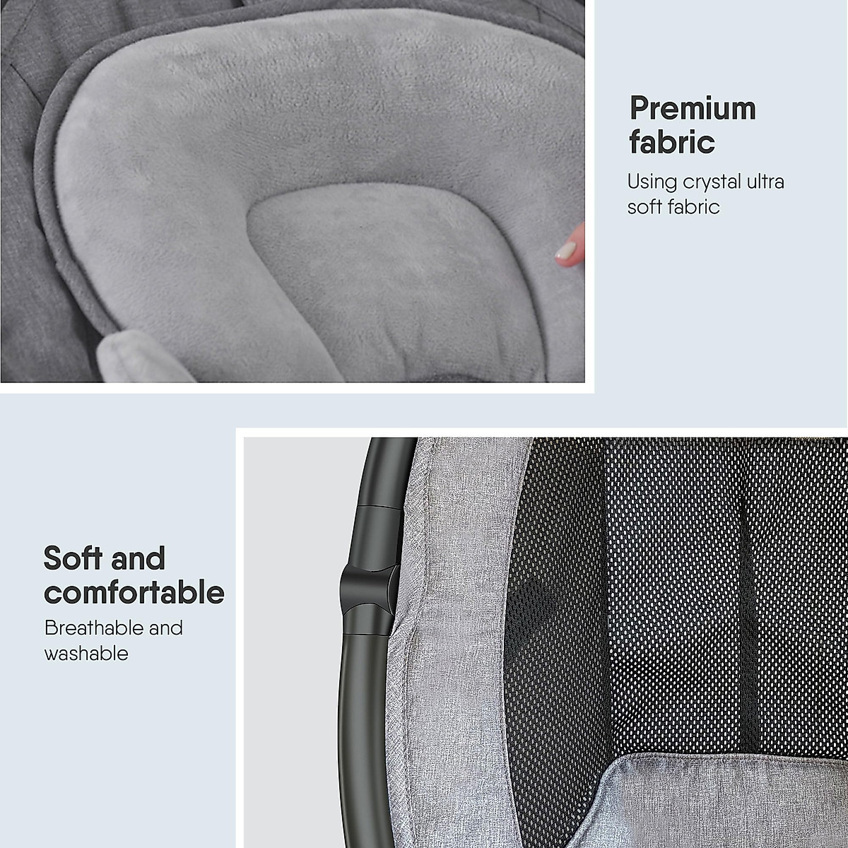 BabyBond Baby Swings for Infants to Toddler