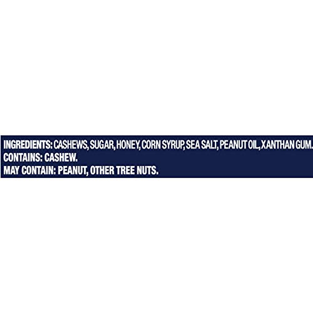 PLANTERS Deluxe Honey Roasted Whole Cashews, Sweet and Salty Snacks, 8.25oz (1 Canister)