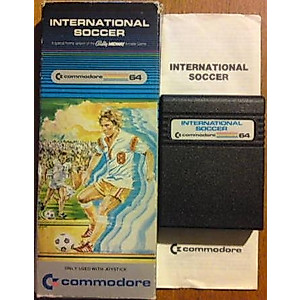 International Soccer - Commodore 64
