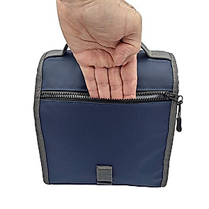 Sturdy Pal Temporarily unavailable - check back soon! Get your Insulated Foldable and Adjustable Size Heavy-Duty Leak Proof Lunch Bag for Men & Women with Utensil Zip Pouch