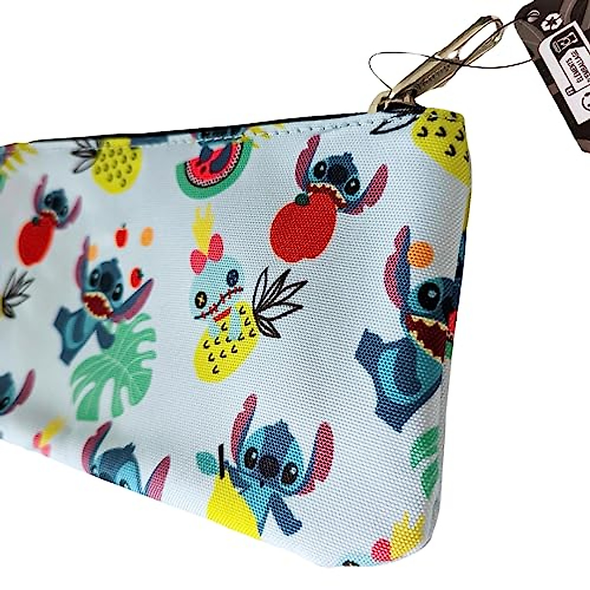 Loungefly Disney Stitch Scrump Fruit AOP Cosmetic Pouch