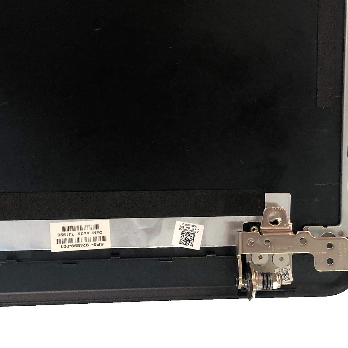 New Replacement for HP 15-BS 15-BW 15Q-BU 15-BS015DX 15T-BR 15-bw0xx 15-bs0xx 15-bs1xx 15-bw011dx Laptop LCD Cover Back Rear Top Lid with Hinges 924899-001 L13909-001 AP204000260
