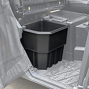 SAUTVS Under Seat Storage Box for Polaris Ranger XP 1000 18-23, Poly Underseat Combined Storage Bin for Polaris Ranger XP 1000 / Crew XP 1000 Diesel EPS Accessories 2018-2023, Replace #2882910