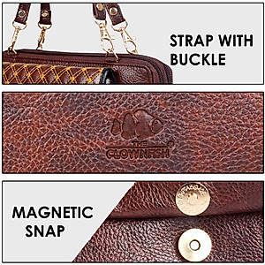 The Clownfish Women's Wallet Handbag(Yellow)