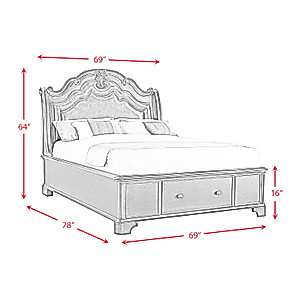 Picket House Furnishings Elements Tabasco Collection Bed Queen