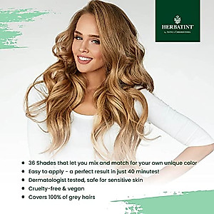 Herbatint Permanent Haircolor Gel, 9N Honey Blonde, 4.56 Ounce