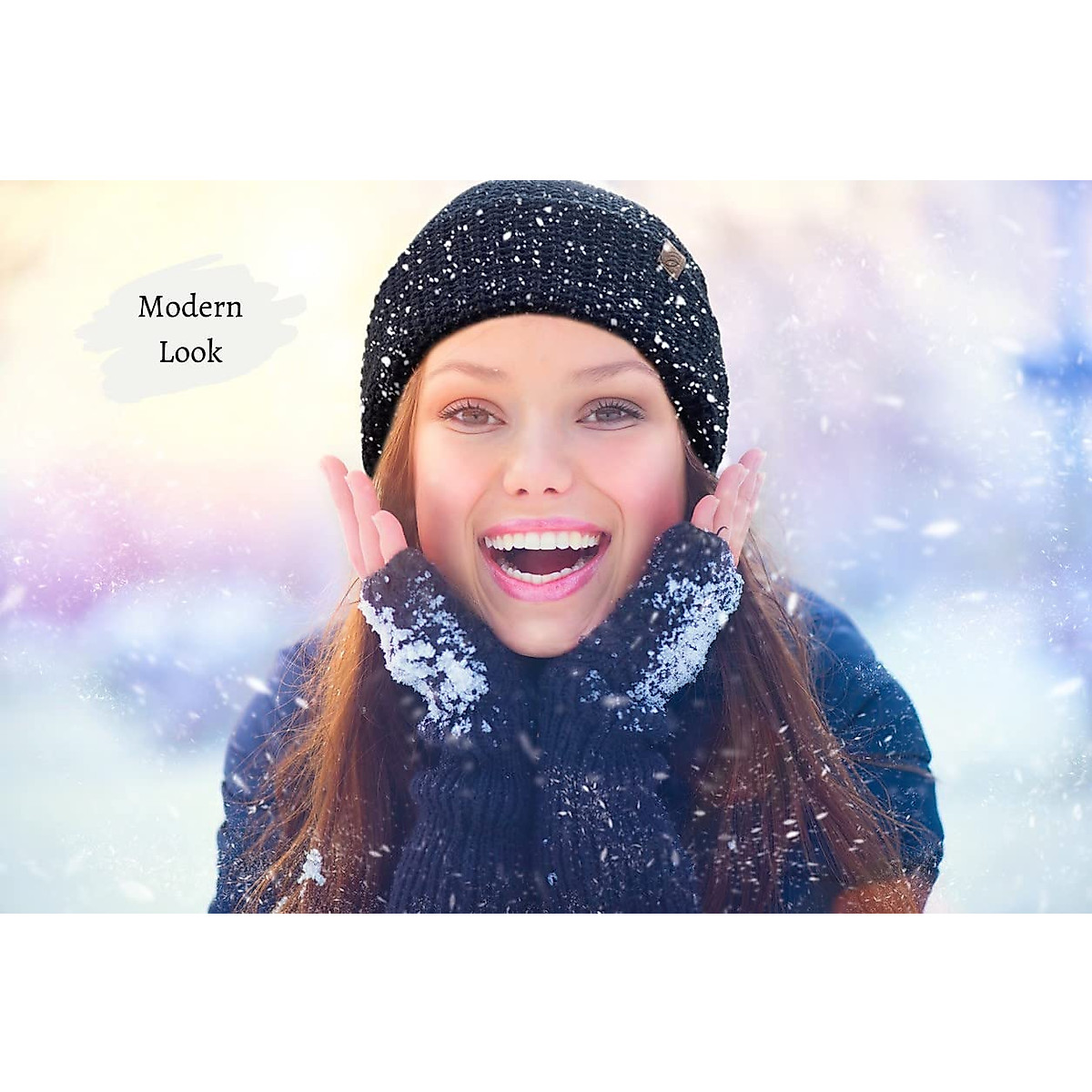 Golden Kocoon® - E-M-F Organic Cotton Beanie with a Bamboo Lyocell Faraday Fabric Liner - Adult Size in Grey -5 g, Cell Towers, Bluetooth, Smart Meters & WiFi- Golden Cocoon Hat Cap