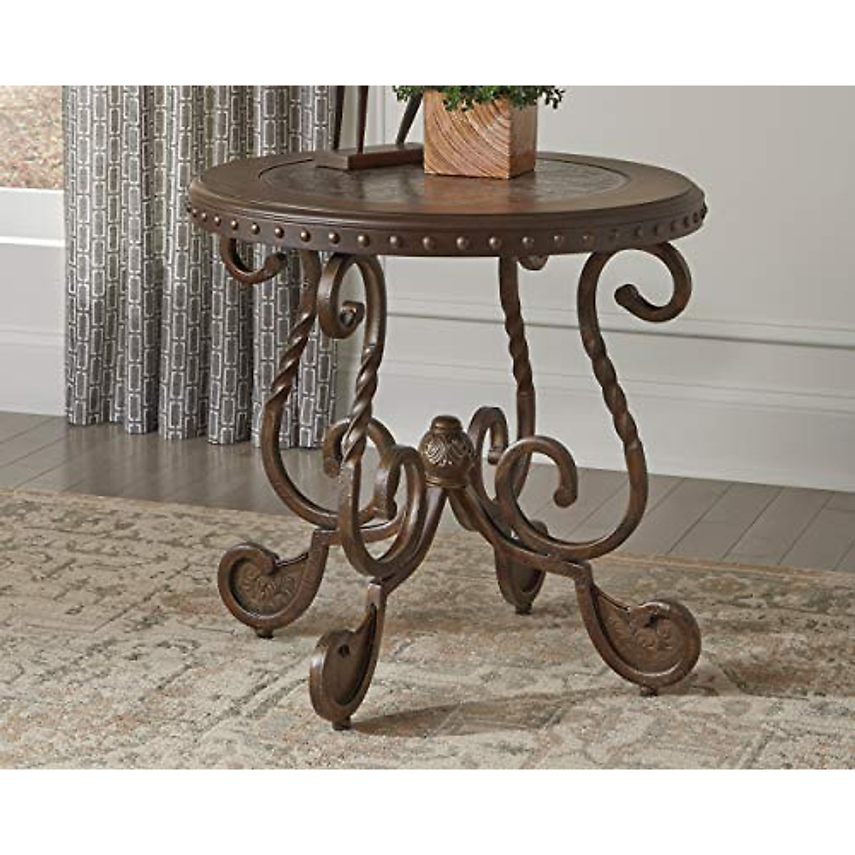 Elegant Vintage Inspired End Tables by Ashley