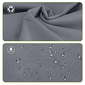 Teamoy Pail Liner for Cloth Diaper(Pack of 3), Reusable Diaper Pail Wet Bag with Drawstring, Fits for Dekor, Ubbi Diaper Pails, Gray +Gray Chevron+ Gray Chevron