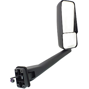 Kool-Vue Mirror Passenger Side Compatible with 2003-2009 Chevrolet C4500 Kodiak, Fits 2003-2009 GMC C4500 Topkick Power Glass, Heated
